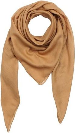 Freak Scene Echarpe en coton - brun-brun clair - tissu carré