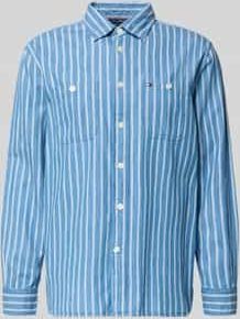 Tommy Hilfiger Regular Fit Freizeithemd aus reiner Baumwolle Modell CHAMBRAY