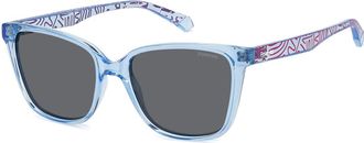 Polaroid unisex, Accessoires, Bleu, Taille: 48 MM Lunettes de soleil &eacute;l&eacute;gantes Mvu/M9