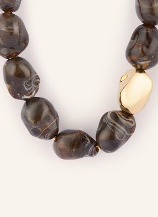 Vanessa Baroni Vanessa Baroni Halskette Big Organic Pearl braun