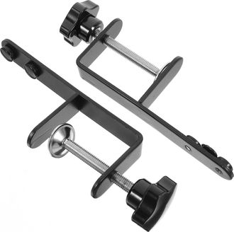 Artibetter PAMINGONO 2 St&uuml;ck Teiliges Heavy Duty Tisch klemmhalter aus Robustem Eisen Verstellbare Metallclips f&uuml;r Lochwand Werkstatt Vielseitiger Pegboard St&auml;nd