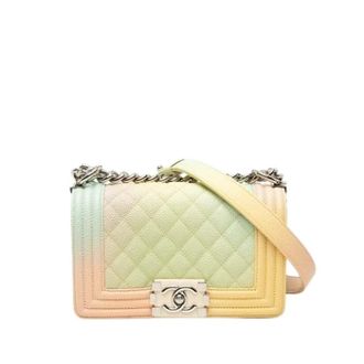 Chanel Sac bandouli&egrave;re matelass&eacute; caviar vintage doccasion - Femme - Pre-owned - Multicolore - Taille: ONE Size