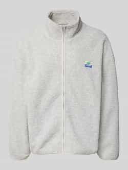 American Vintage Fleecejacke mit Stehkragen Modell HOKTOWN