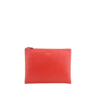 Pourchet Femme, Sacs, Rouge, Taille: ONE Size Corso Large Clutch