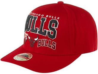 Mitchell & Ness NBA HWC Champ Stack Classic Red Snapback Casquette Chicago Bulls