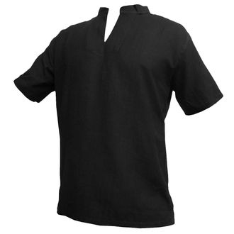Panasiam Shirt, RZI-02, no Button, Black, XXXL, shortsl