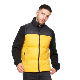 Crosshatch Demerley Weste für Herren (Gelb/Schwarz)