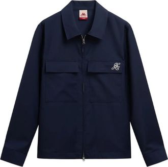 Kappa Homme, Vestes, Bleu, Taille: L Giovani Gridd Jacket