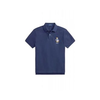Ralph Lauren Homme, Tops, Bleu, Taille: XL Polo Chemises