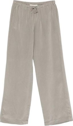 R&oacute;he Femme, Pantalons, Gris, Taille: 34 FR Pantalon D&eacute;contract&eacute; &agrave; Cordon de Serrage
