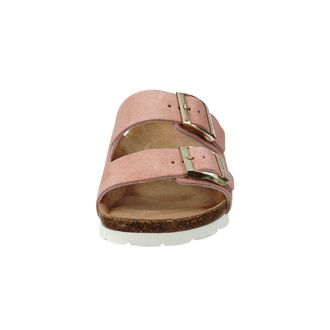 Rohde Damen, Frauen, Klassische Sandalen, Sandalen,Pantoletten,Sommerschuhe,Hausschuhe,Kork-fu&szlig;bett,Rose,37 EU / 4 UK