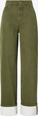 Tory Burch Jeans mit Umschlag