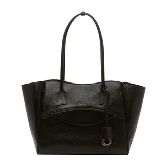 Hidesins Femme, Sacs, Brun, Taille: ONE Size Sac cabas structur&eacute; &agrave; poign&eacute;es sup&eacute;rieures