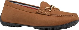 Geox Damen D KOSMOPOLIS + Grip Moccasin, Cognac, 37.5 EU