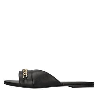 Love Moschino Femme, Chaussures, Noir, Taille: 37 EU Leather Flats