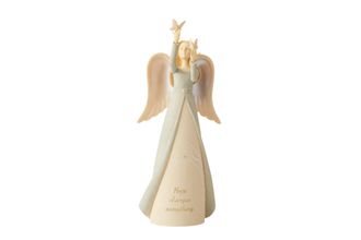 Enesco Foundations Hope Changes Everything Schmetterlingsengel-Figur, 22,9 cm, mehrfarbig