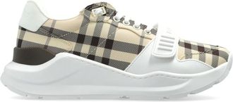 Burberry Femme, Chaussures, Beige, Taille: 39 EU Check Baskets