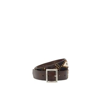 Golden Goose Sierra Belt - Femme - Accessoires - Brun - Taille: 90 CM
