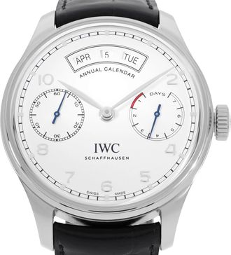 IWC Uhren - Portugieser - Gr. unisize - in Wei&szlig; - f&uuml;r Damen