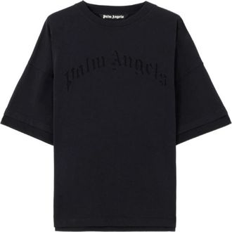 Palm Angels Homme, Tops, Noir, Taille: S Palm Angels T-shirts et Polos Noir