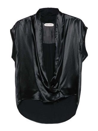 Alberta Ferretti Chemise - Noir