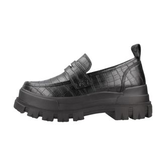 Buffalo Vegane Loafers im Asphaltstil - - Shoes - Damen - Schwarzk - 39 EU