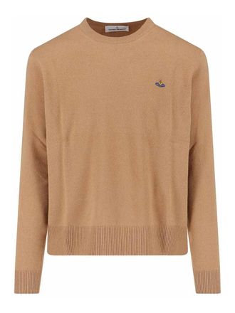 Vivienne Westwood Pull Col Rond - Marron