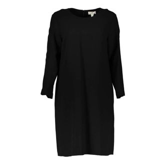 GANT Schwarzes Langarmkleid mit R&uuml;ckenrei&szlig;verschluss - - Dresses - Damen - Schwarzk - L