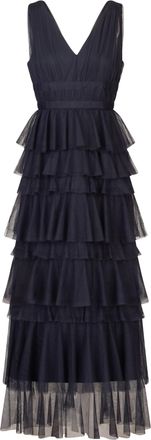 Apart Fashion APART Abendkleid aus Jersey mit Mesh, Nachtblau, 44
