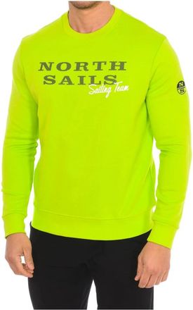 North Sails Gerippter Rundhalsausschnitt Pullover - - Sweatshirts & Hoodies - Herren - Gr&uuml;n - L