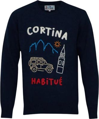 MC2 Saint Barth Homme, Pulls, Bleu, Taille: S Heron Crewneck