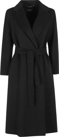 Max Mara Femme, Manteaux, Noir, Taille: 38 FR Esturia Coat