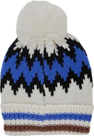 N&deg;21 N210GXN0550N21F46M Wool-Blend Knit Beanie - Multicolor