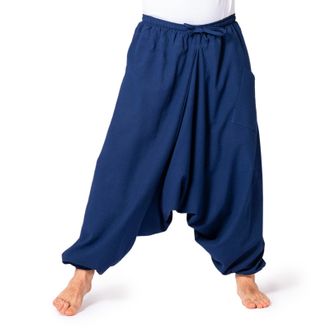 Panasiam Aladin Pants Cotton Nature, Blue, L