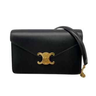 Celine Sac bandouli&egrave;re vintage Pre-owned - Femme - Pre-owned - Noir - Taille: ONE Size
