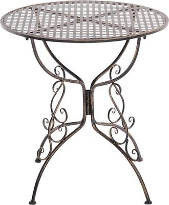 Clp Table de fer du jardin Amanda Bronze