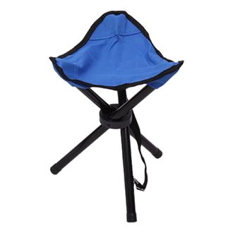 Generic Dreieckiger Hocker - Tragbarer Stuhl, stabile, langlebige und kompakte rutschfeste F&uuml;&szlig;e, leicht zu verstauen und zu transportieren | Outdoor Hocker