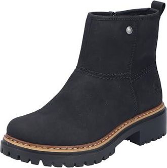 Rieker Bottes & Bottines Femme 72671, Pointure:40 EU, La Couleur:Noir