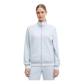 Guess Femme, Sweatshirts et sweats &agrave; capuche, Bleu, Taille: 42 FR Aggie SweaT-shirt