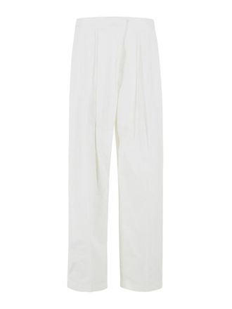 Jil Sander Pantalons D&eacute;contract&eacute;s - Blanc