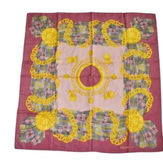 Celine Pre-owned Scarf - Femme - Pre-owned - Multicolore - Taille: ONE Size