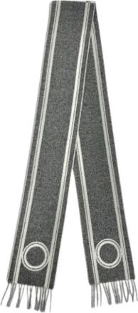Herm&egrave;s Pre-owned Vintage Stole - Femme - Pre-owned - Gris - Taille: ONE Size