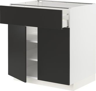 IKEA METOD / MAXIMERA Unterschr m Schub/2 Türen