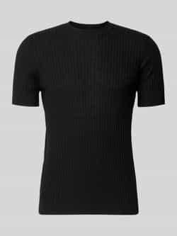 Antony Morato T-Shirt aus Viskose-Mix in Ripp-Optik