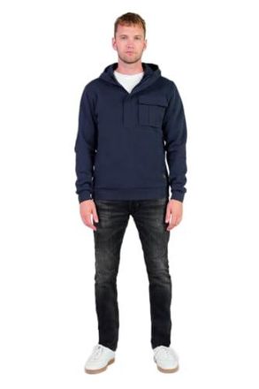 Le Temps Des Cerises Sweat &agrave; Capuche Verodi Bleu Marine