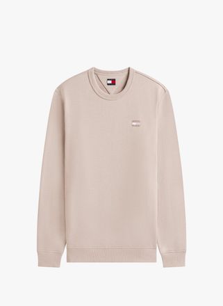 Tommy Hilfiger Sweat droit en coton m&eacute;lang&eacute;