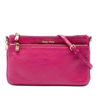 Miu Miu Pre-owned Umh&auml;ngetasche - - Pre-owned - Damen - Rosa - ONE SIZE