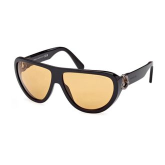 Moncler unisex, Accessoires, Noir, Taille: ONE Size Anodize Lunettes de soleil