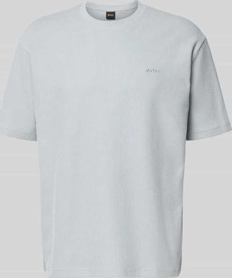 Boss Orange by Hugo Boss Regular Fit T-Shirt aus reiner Baumwolle Modell Te_Rib