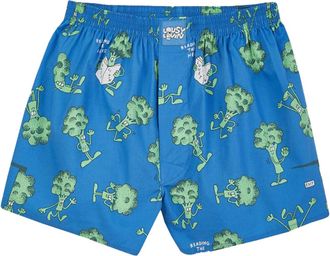 Lousy Livin Underwear Boxershorts Broccoli (Directoire Blue) M